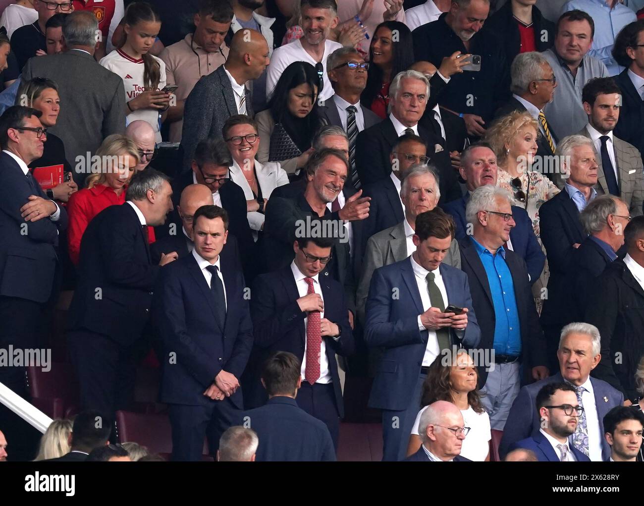 Sebastian Coe and Sir Jim Ratcliffe and Labour Party leader Sir Keir ...