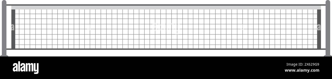 Tennis net volleyball vector beach background court. Tennis court net ...