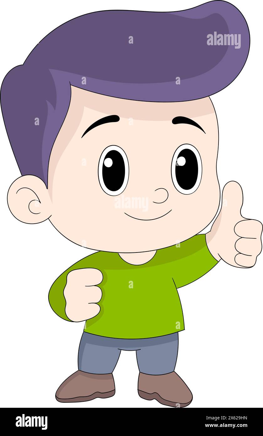 Approval cartoon hi-res stock photography and images - Alamy