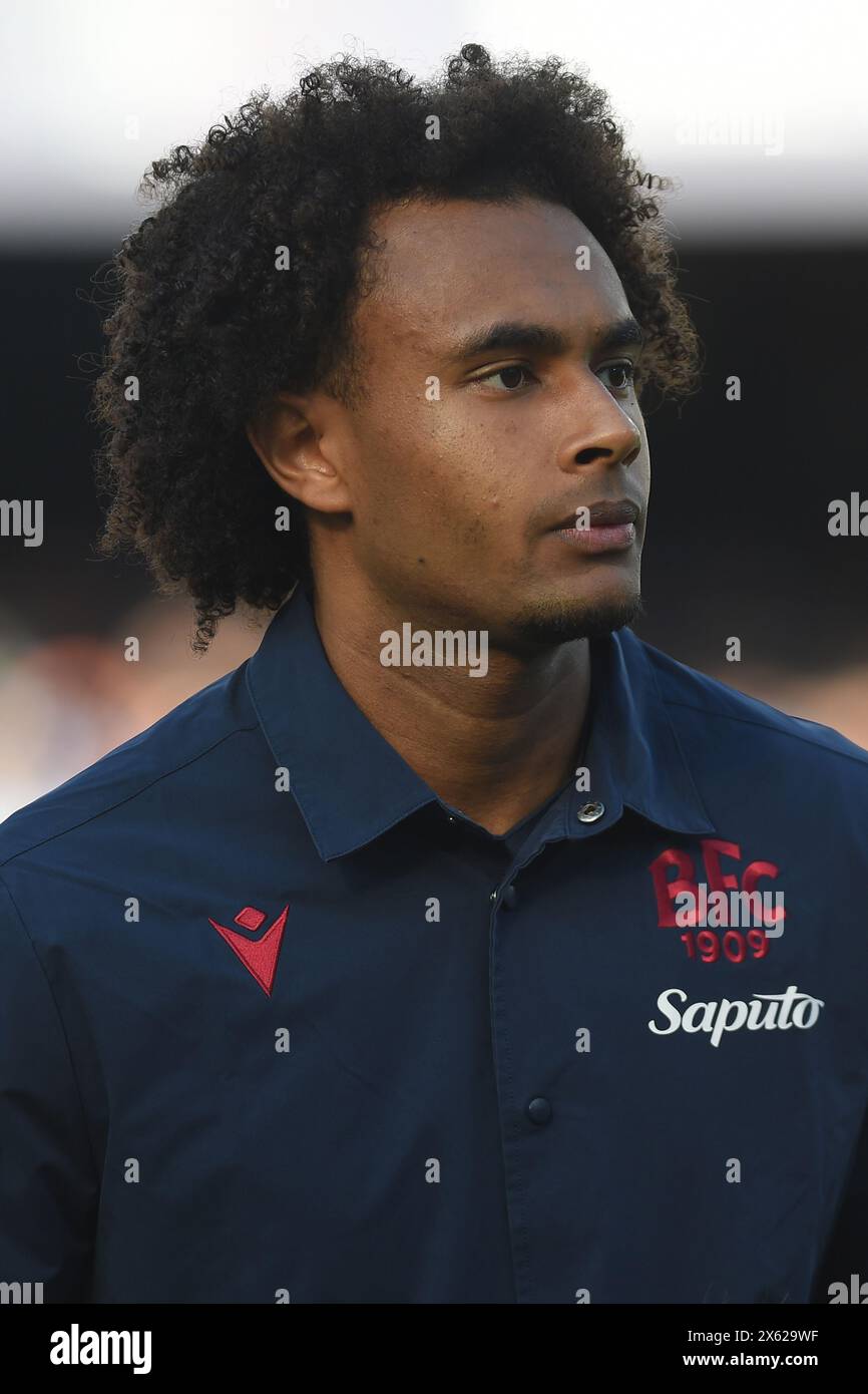 Naples, Italy. 11 May, 2024. Joshua Zirkzee of Bologna FC during the ...