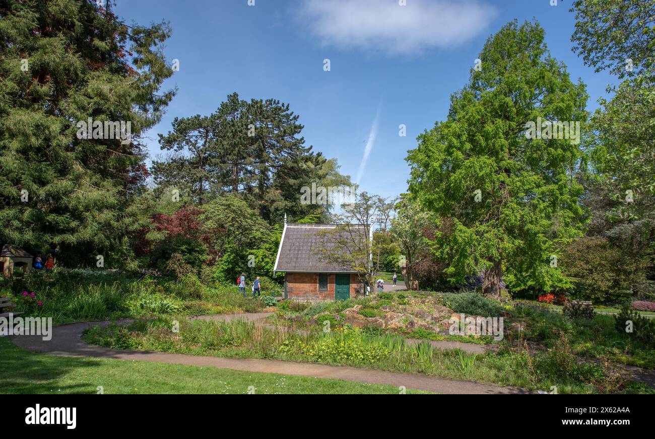 The Valley Gardens Harrogate, the Old Magnesia Well Pump Room Stock ...