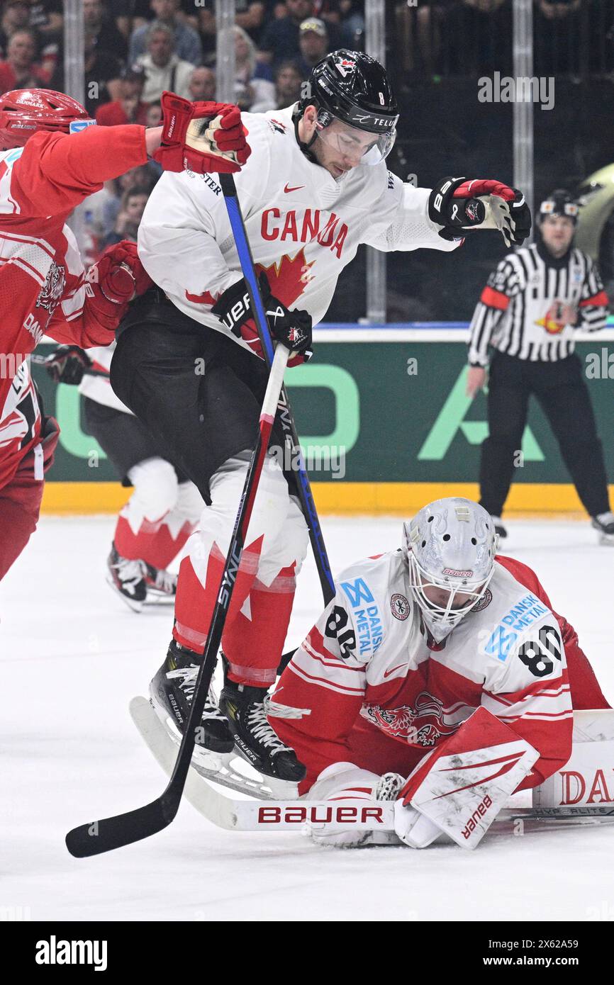 Prague, Czech Republic. 12th May, 2024. Denmark vs Canada group A match ...