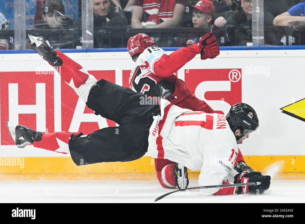 Prague, Czech Republic. 12th May, 2024. Denmark vs Canada group A match ...