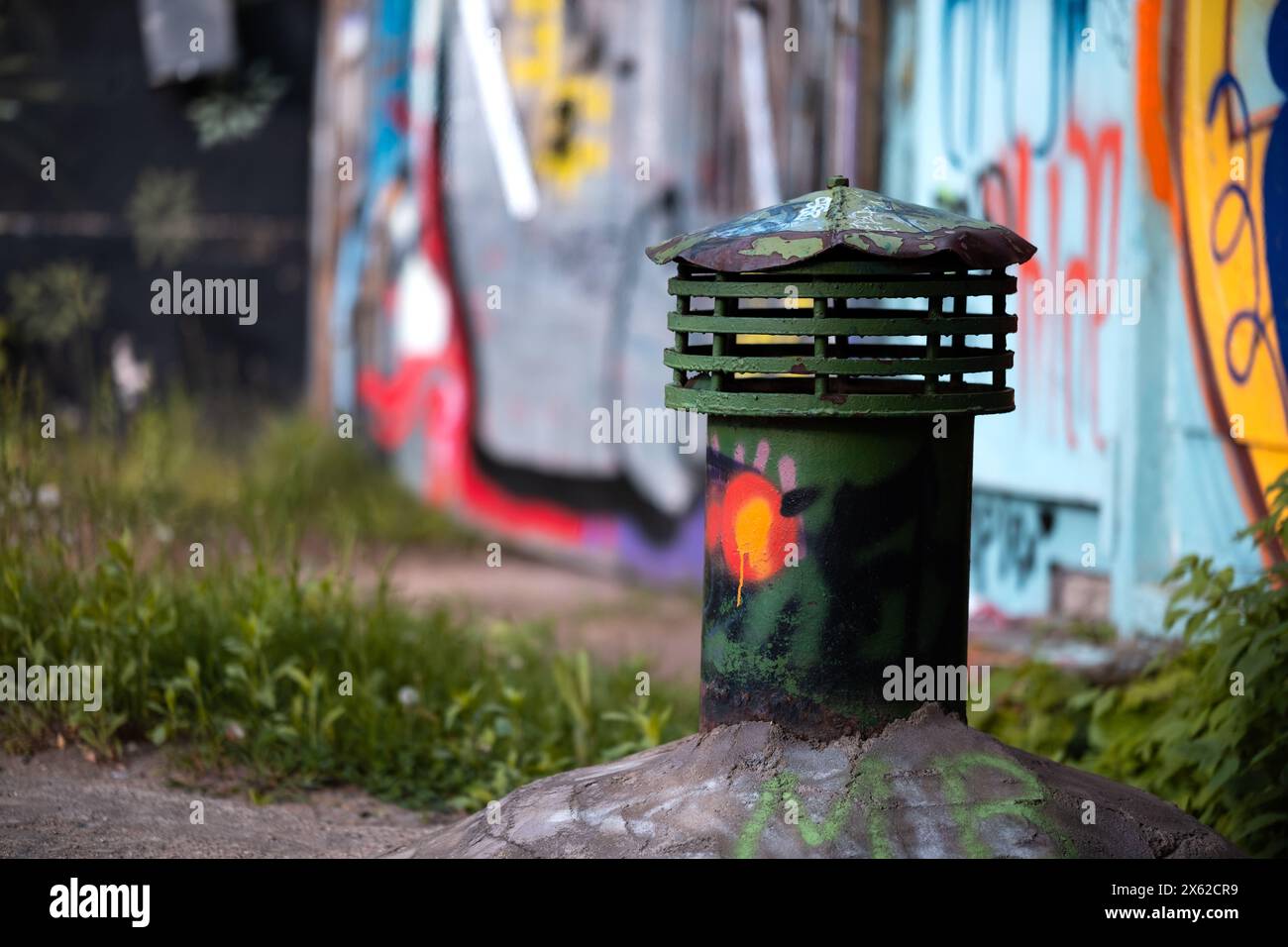 Bunker ventilation vent hi-res stock photography and images - Alamy