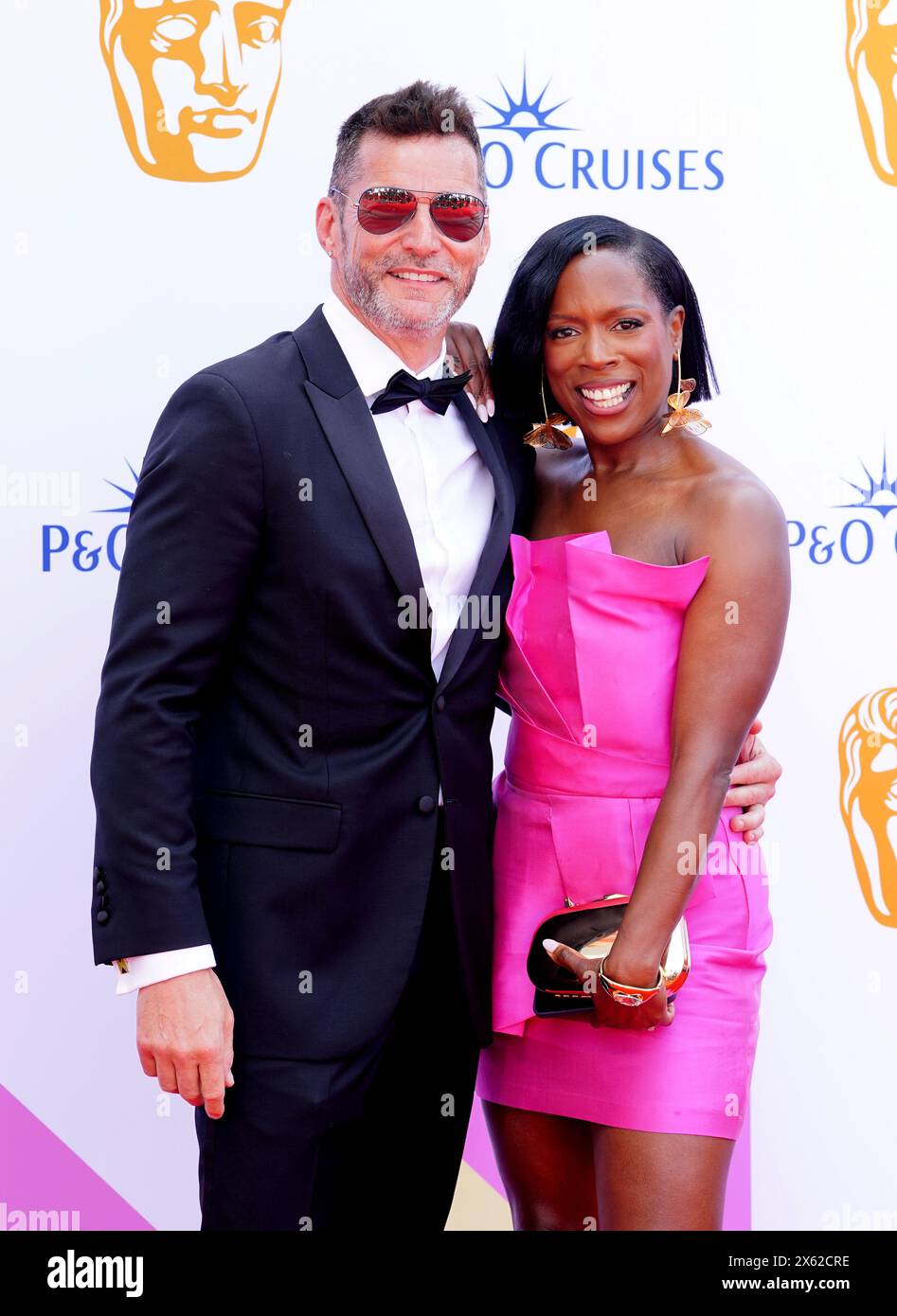 Fred Sirieix and Fruitcake attending the BAFTA TV Awards 2024, at the ...
