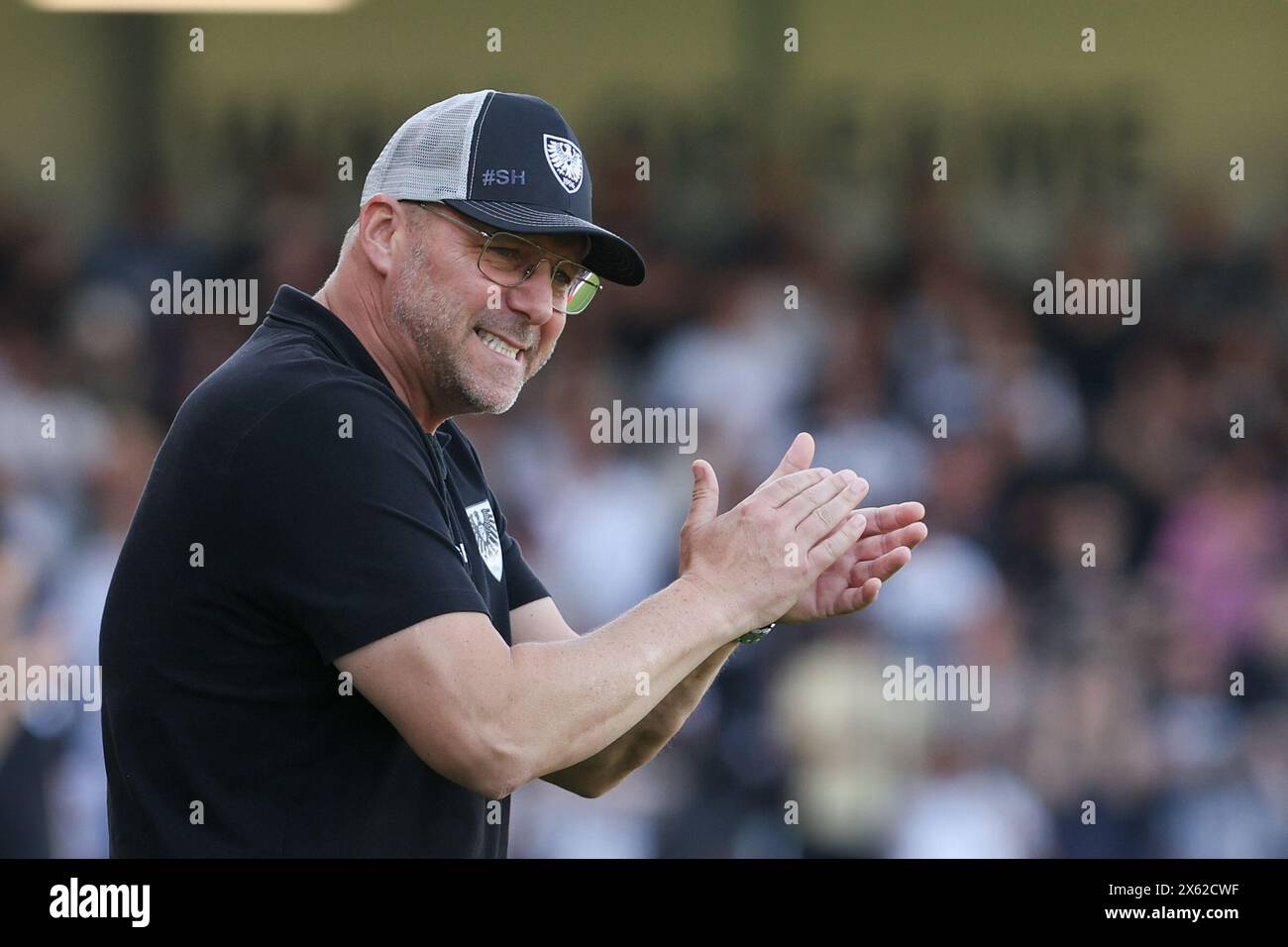 Verl, Germany. 12th May, 2024. Soccer: 3rd division, SC Verl - Preußen ...