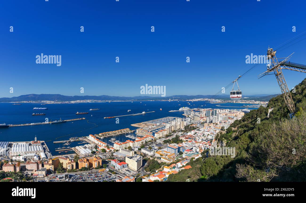 Gibraltar, United Kingdom - 27 April, 2024: view of the Bay of ...