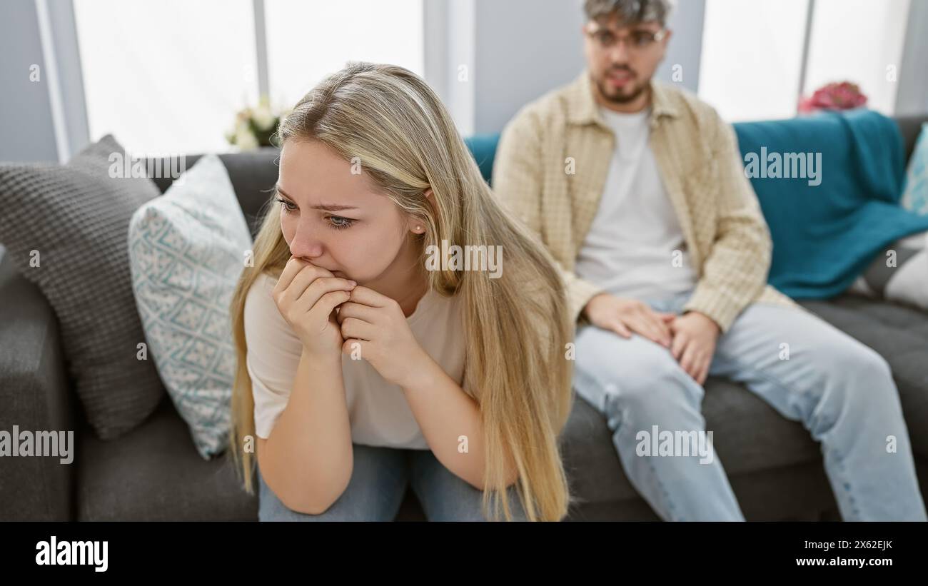Misunderstanding in family setting hi-res stock photography and images ...