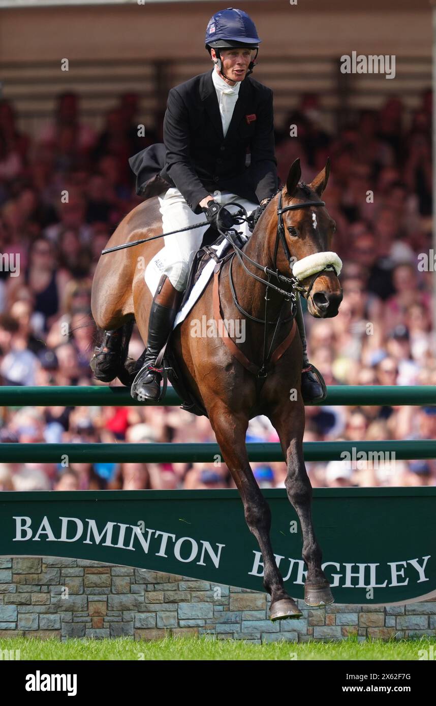 Grafennacht ridden by William Fox-Pitt on day five of the Badminton ...