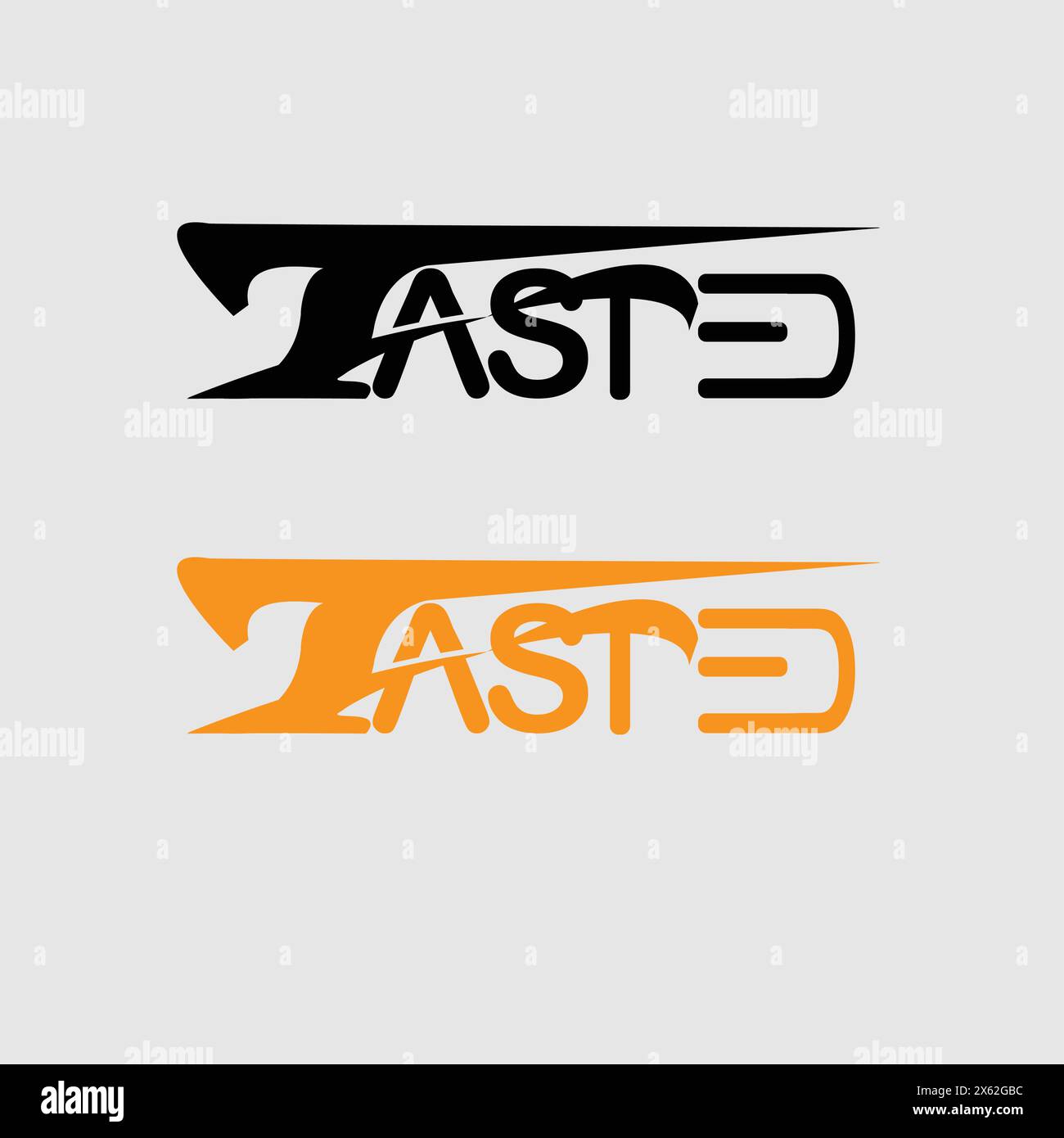 wordmark logo & creative template design Stock Vector Image & Art - Alamy