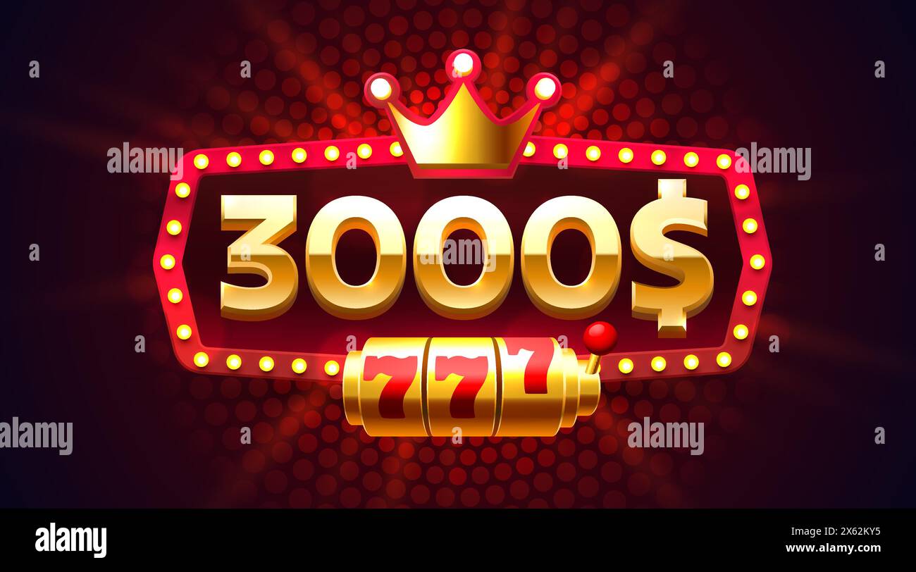 Casino coupon special voucher 3000 dollar, Check banner special offer ...