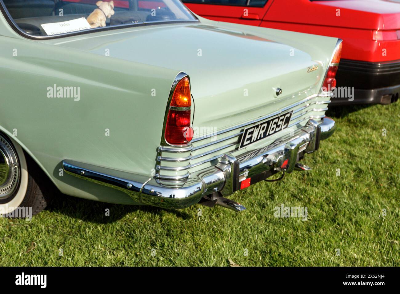 Ford Zodiac rear view. Wheels Up North, Longridge Stock Photo - Alamy