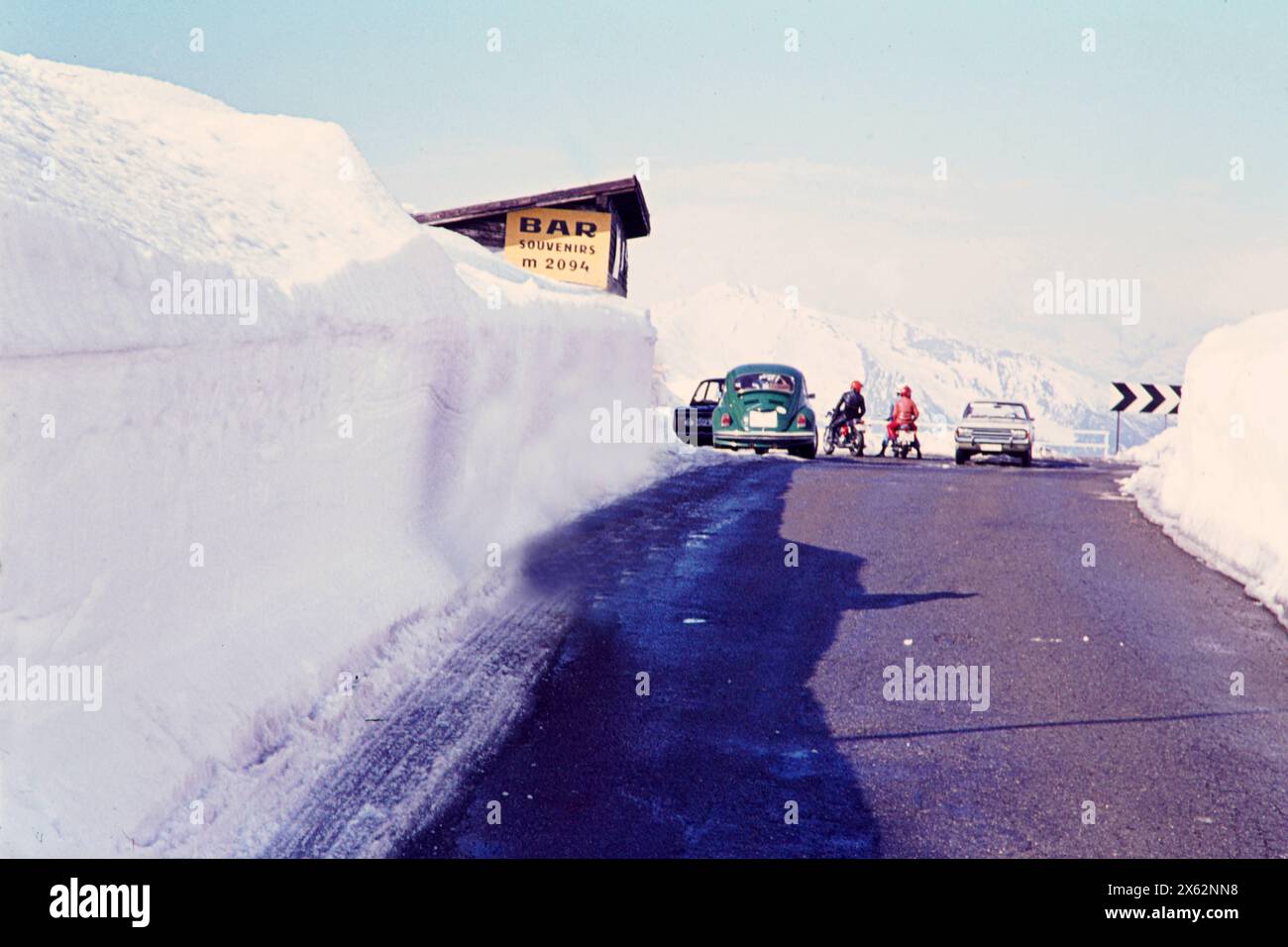 Jaufenpass Italien, 20240202, Aufnahme ca. 1968, Jaufenpass ...