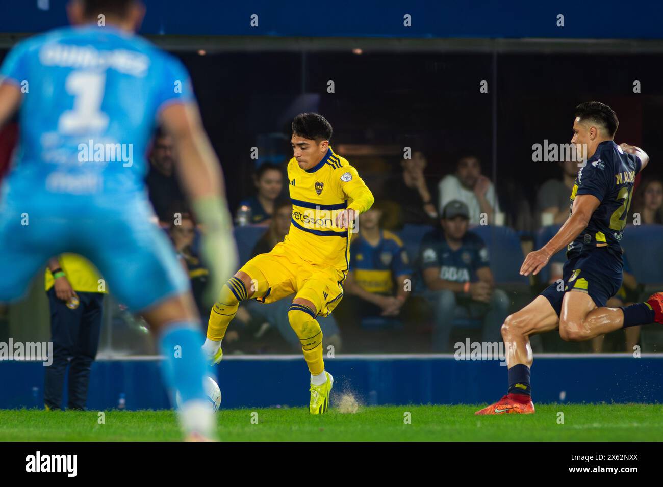 Luca Langoni - Sportivo Trinidense (1) v Club Atletico Boca Juniors (2 ...