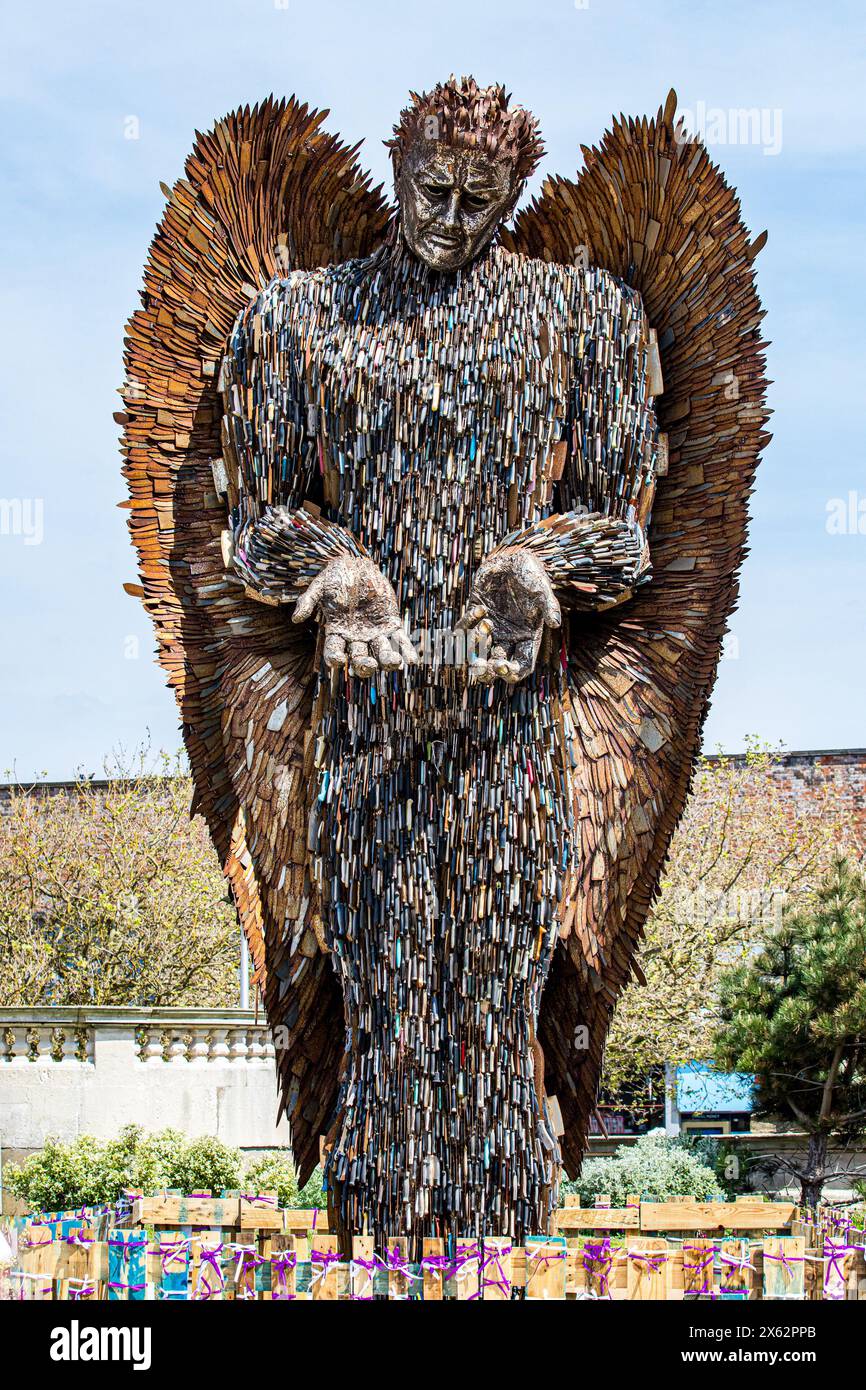 "The British Ironwork Centre created the Knife Angel as a vehicle to ...