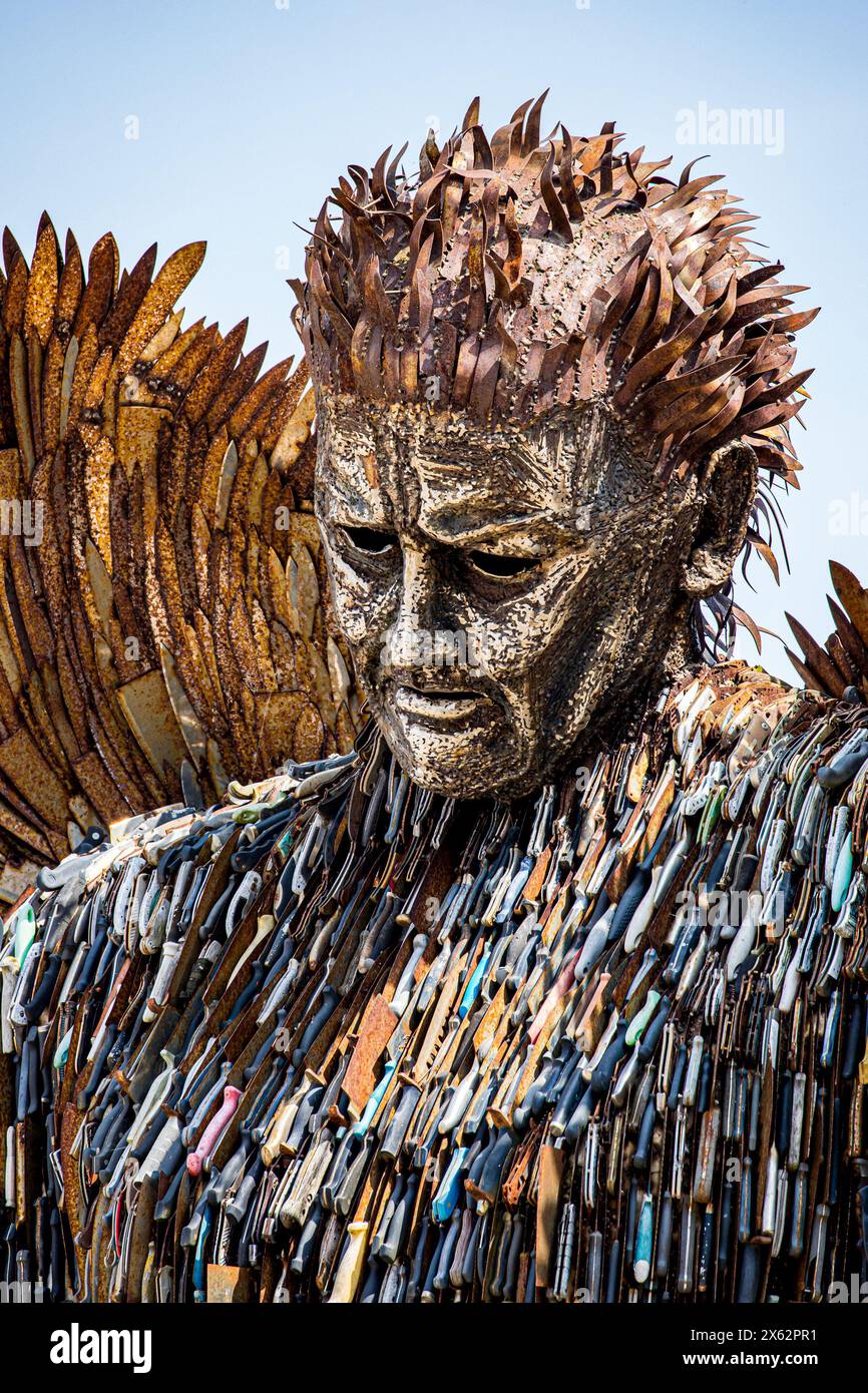 "The British Ironwork Centre created the Knife Angel as a vehicle to ...