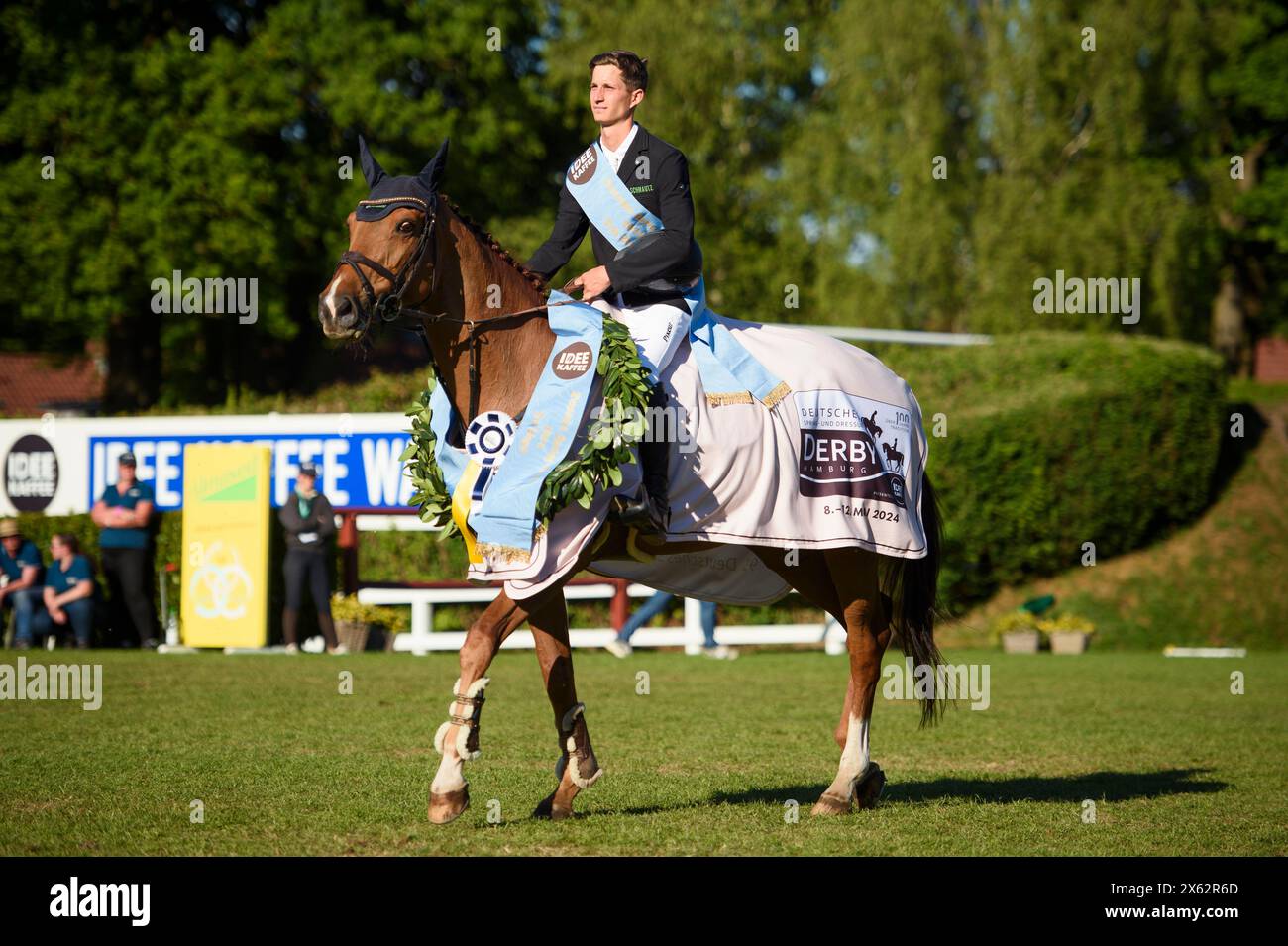 Hamburg, Germany. 12th May, 2024. Equestrian sport/jumping, 93rd German ...