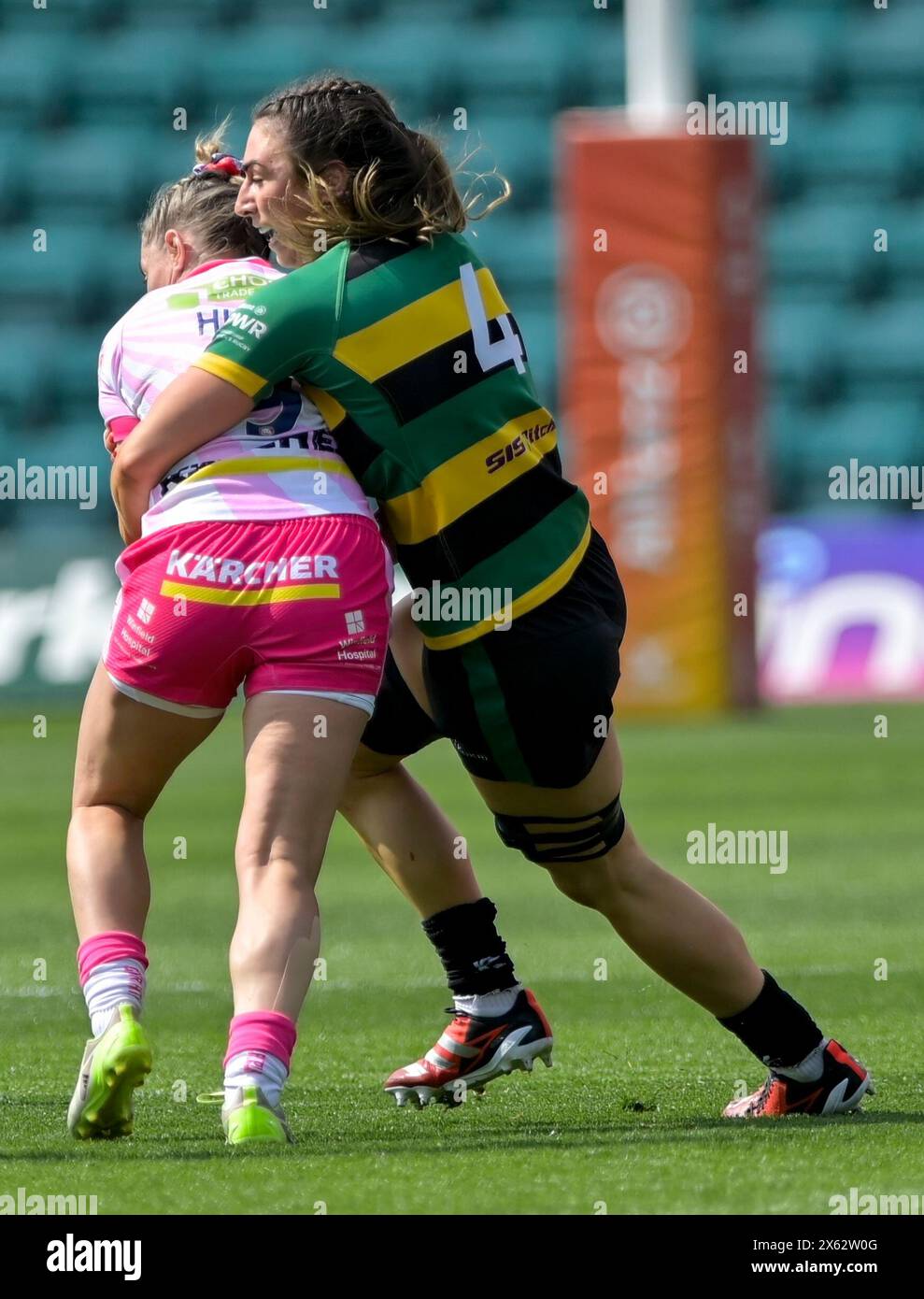 NORTHAMPTON, ENGLAND - Sunday 12 May-2024:Natasha 'Mo' Hunt of ...