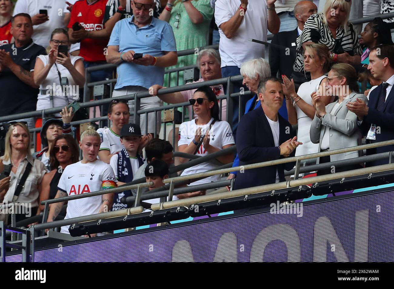 Wembley Stadium, London, UK. 12th May, 2024. Womens FA Cup Final ...