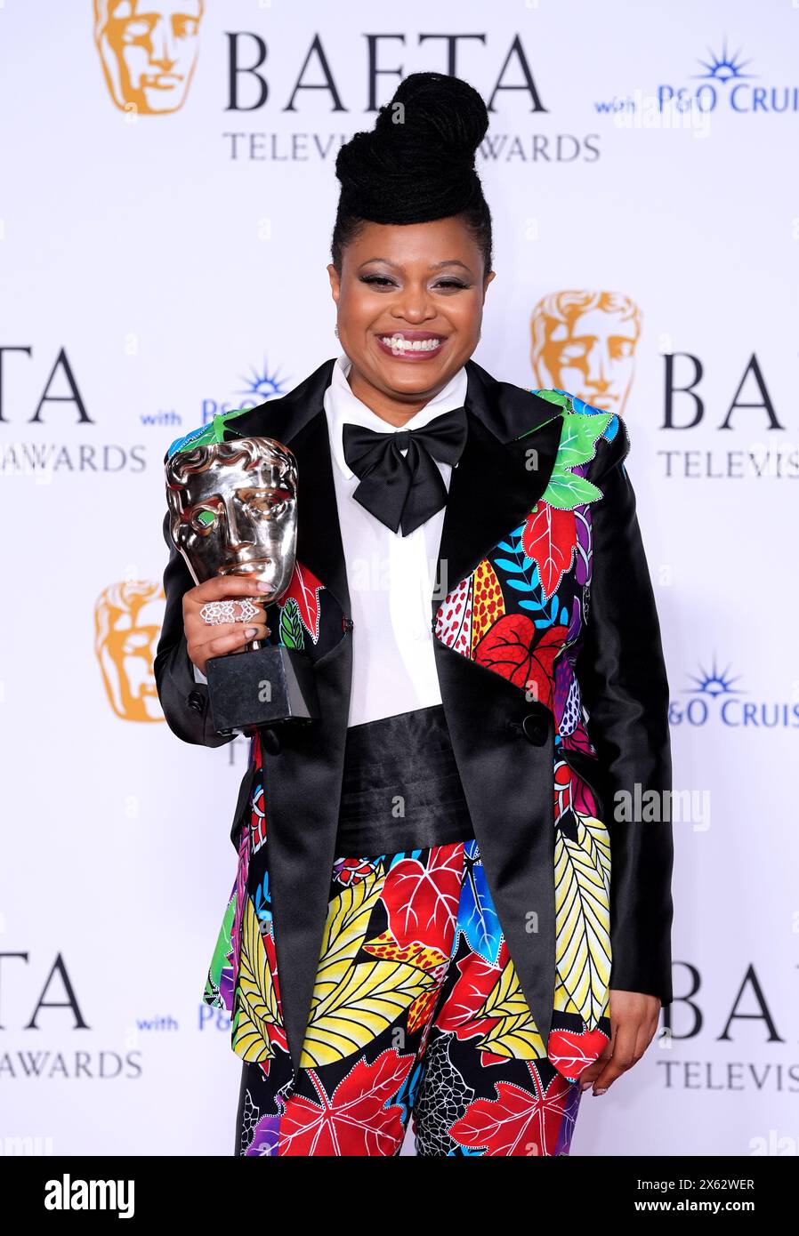 Gbemisola Ikumelo in the press room after winning the Female ...