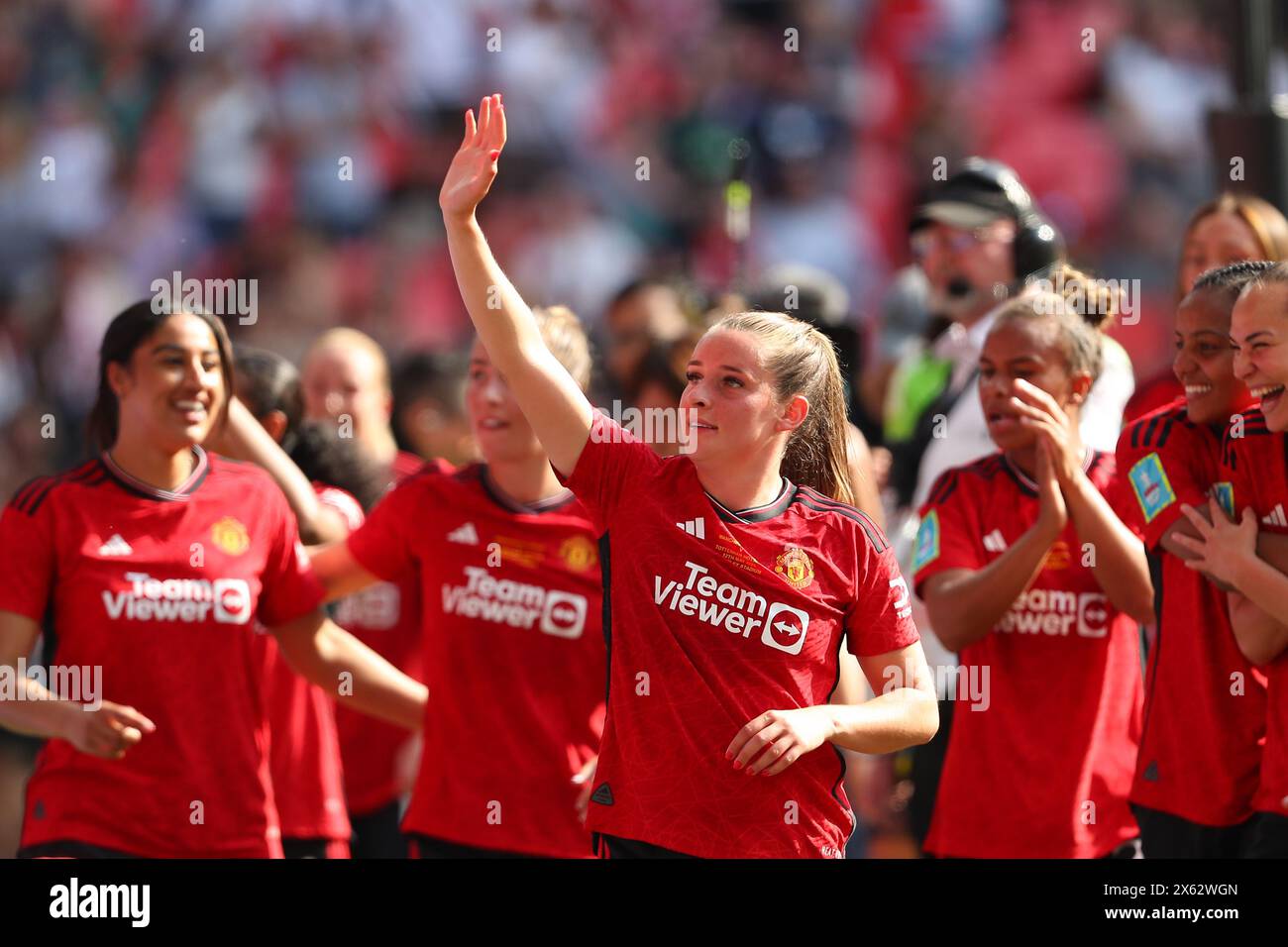 Wembley Stadium, London, UK. 12th May, 2024. Womens FA Cup Final ...