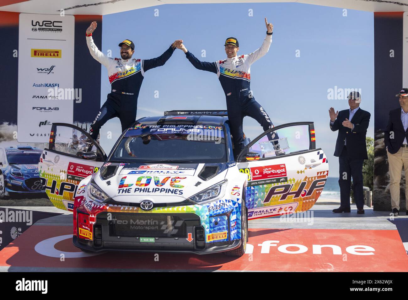 SOLANS Jan, Toyota Yaris Rally2, portrait during the Rally de Portugal ...