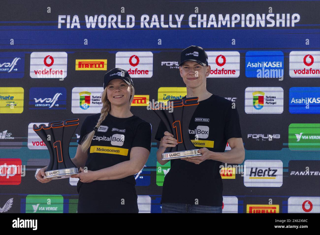 PAJARI Sami, Toyota Yaris Rally2, portrait during the Rally de Portugal ...