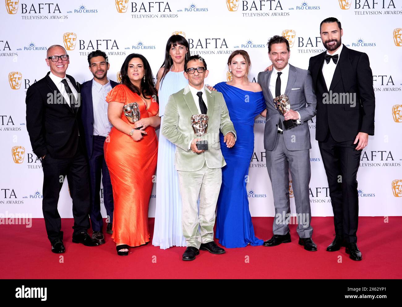 Elinor Lawless, Kirsty Mitchell, Michael Stevenson and Jon Sen pose for ...