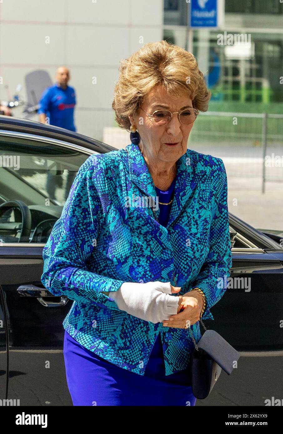 Princess Margriet of the Netherlands presents the prizes of the ...