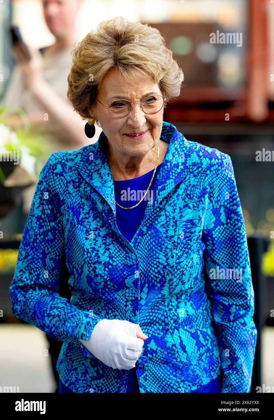 Princess Margriet of the Netherlands presents the prizes of the ...