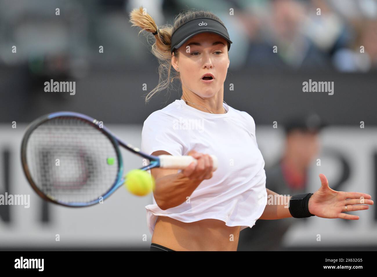 Roma, Italia. 12th May, 2024. Anna Kalinskaya (RUS) during her match against Elina Svitolina ...