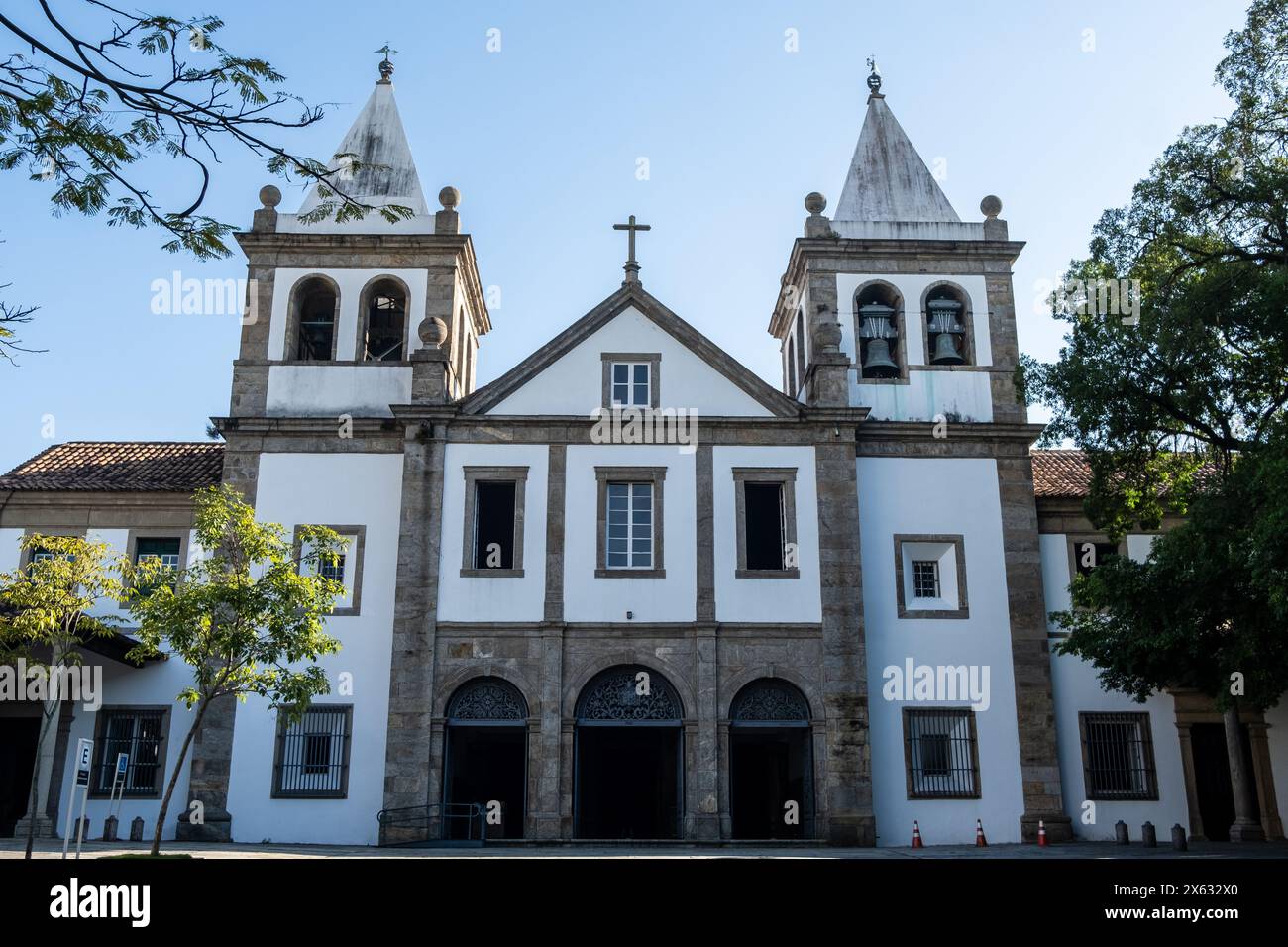 Rio de Janeiro, Brazil - May 12, 2024: the monastery of Saint Benedict ...