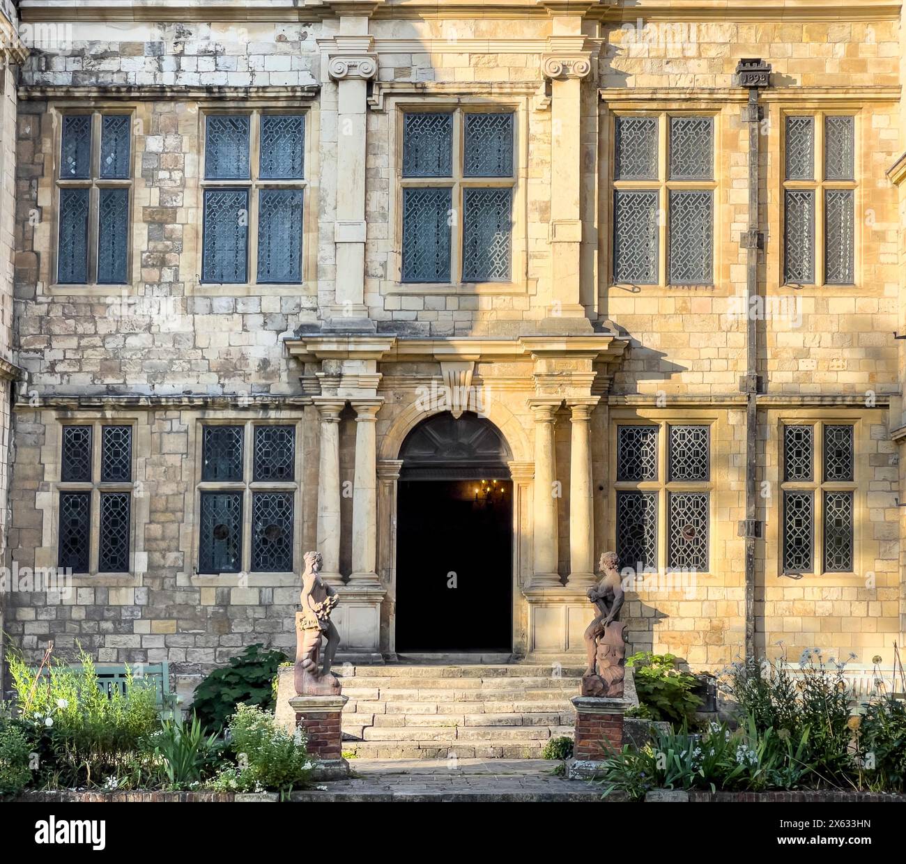 The exterior façade of the Treasurer's House bathed in sunlight. York ...