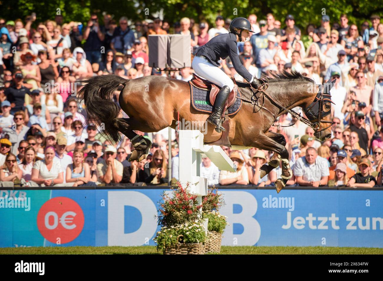 Hamburg, Germany. 12th May, 2024. Equestrian sport/jumping, 93rd German ...