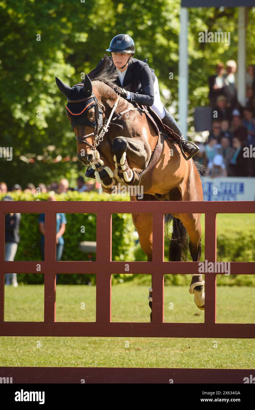 Hamburg, Germany. 12th May, 2024. Equestrian sport/jumping, 93rd German ...