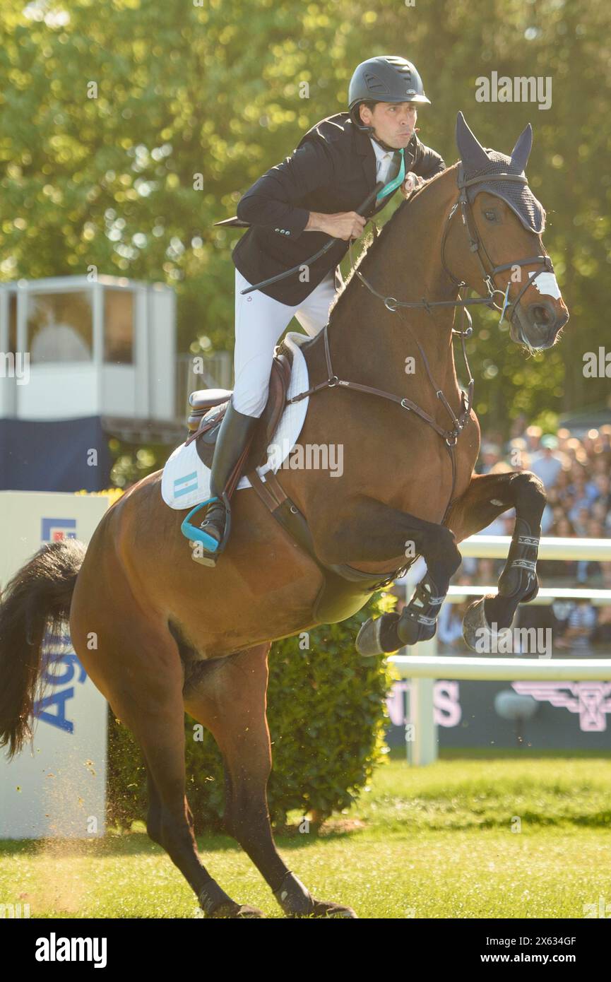 Hamburg, Germany. 12th May, 2024. Equestrian sport/jumping, 93rd German ...