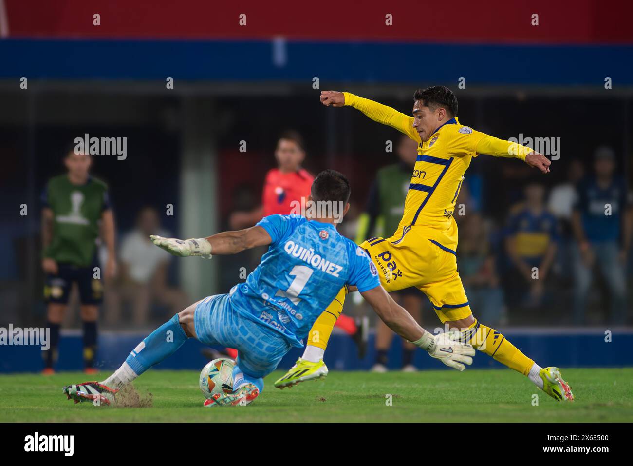 Luca Langoni - Sportivo Trinidense (1) v Club Atletico Boca Juniors (2 ...