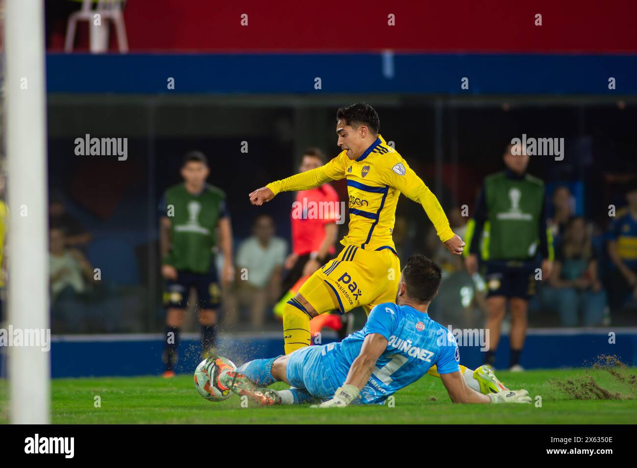 Luca Langoni - Sportivo Trinidense (1) v Club Atletico Boca Juniors (2 ...