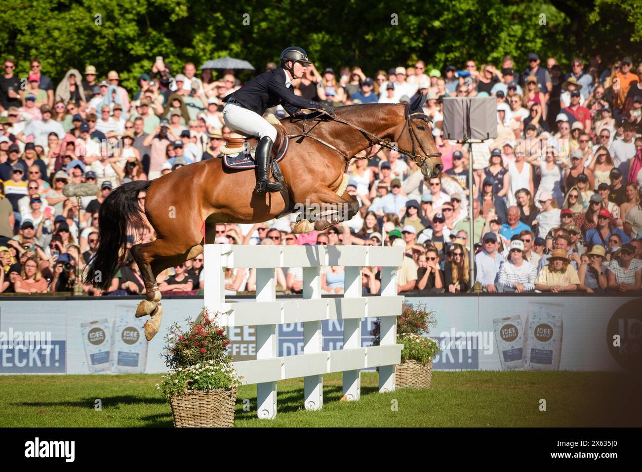 Hamburg, Germany. 12th May, 2024. Equestrian sport/jumping, 93rd German ...
