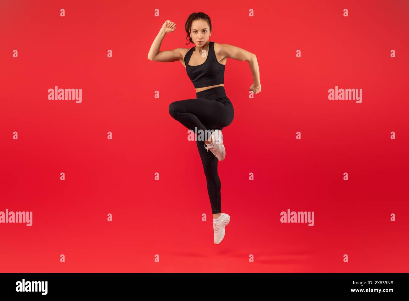 High knee lift hi-res stock photography and images - Alamy