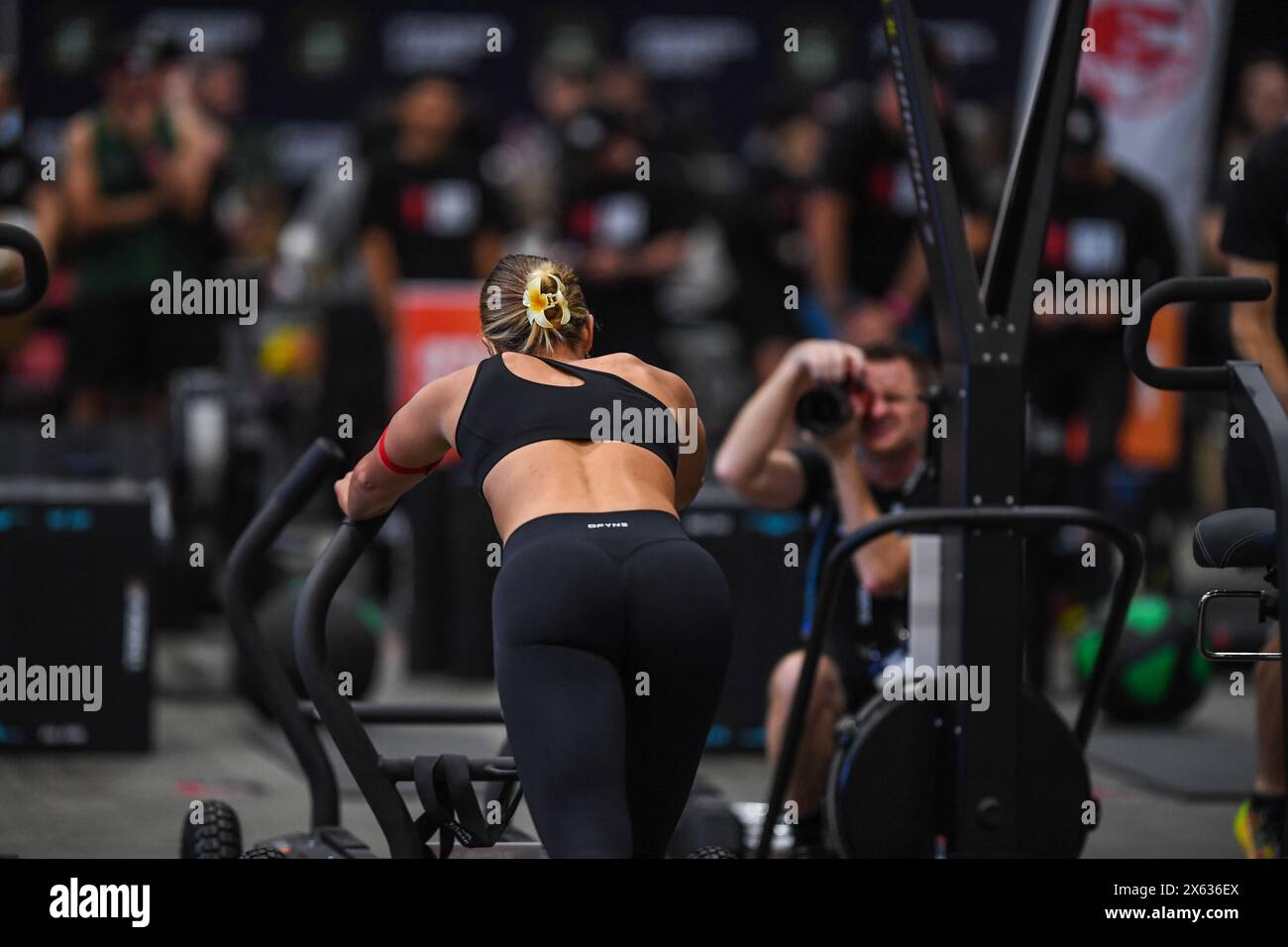 A competitor of DEKA Strong by SPARTAN, A Decathlon of Functional ...