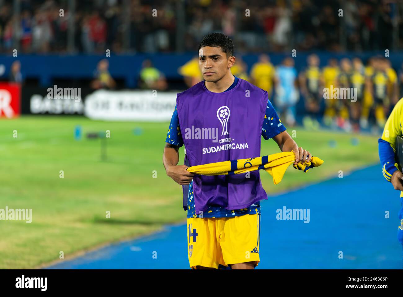 Luca Langoni - Sportivo Trinidense (1) v Club Atletico Boca Juniors (2 ...