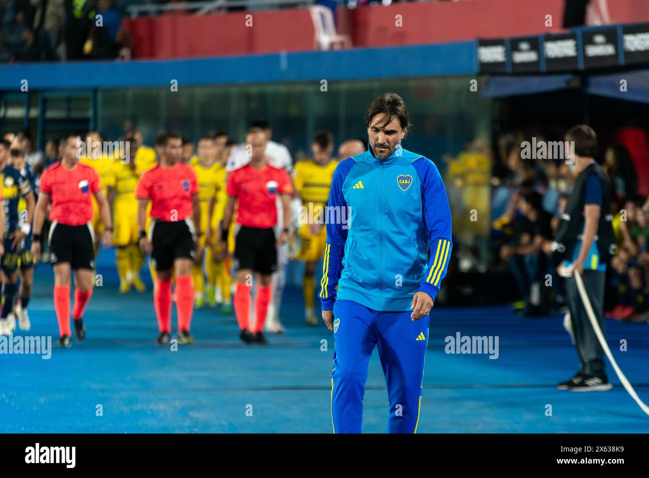 Diego Martinez (head coach Boca Jrs) Sportivo Trinidense (1) v Club ...