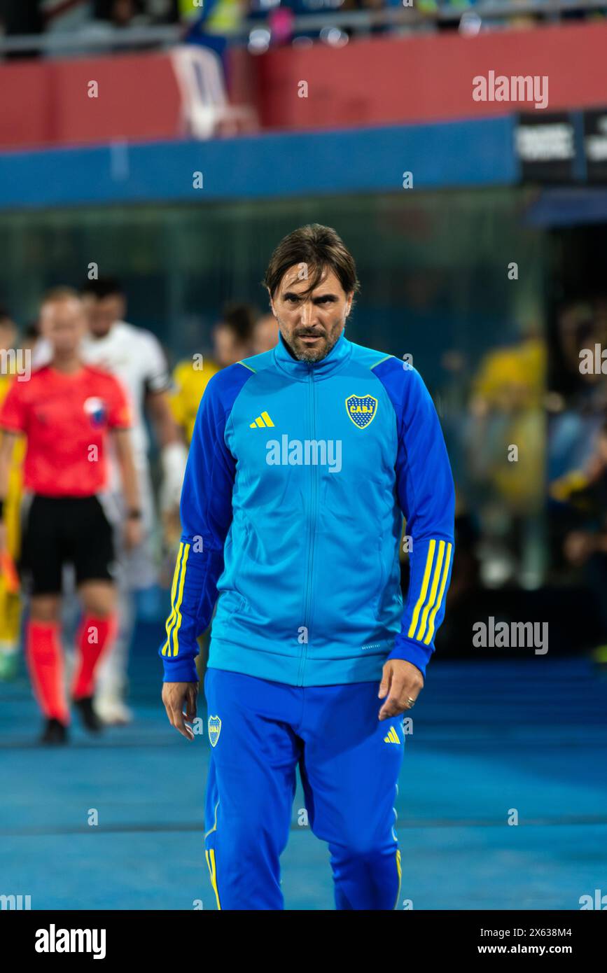 Diego Martinez (head coach Boca Jrs) Sportivo Trinidense (1) v Club ...