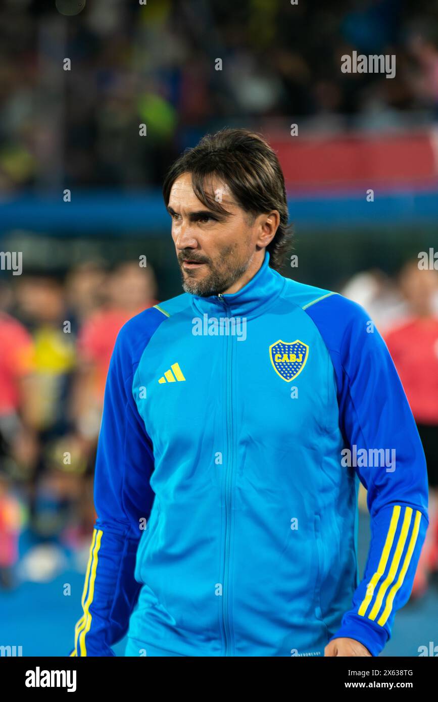 Diego Martinez (head coach Boca Jrs) Sportivo Trinidense (1) v Club ...