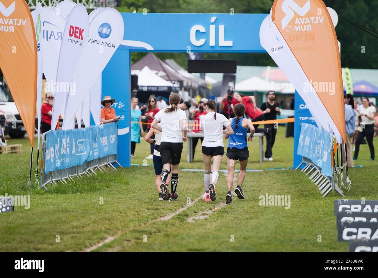 Relay race over 360 km Vltava Run. Start on May 11, 2024 from Zadovo ...