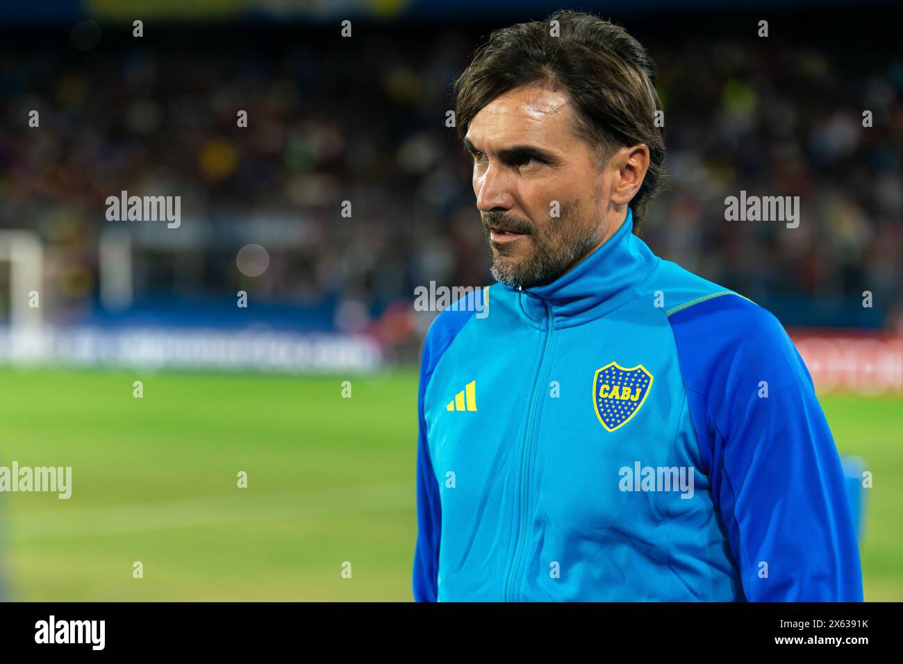 Diego Martinez (head coach Boca Jrs) Sportivo Trinidense (1) v Club ...