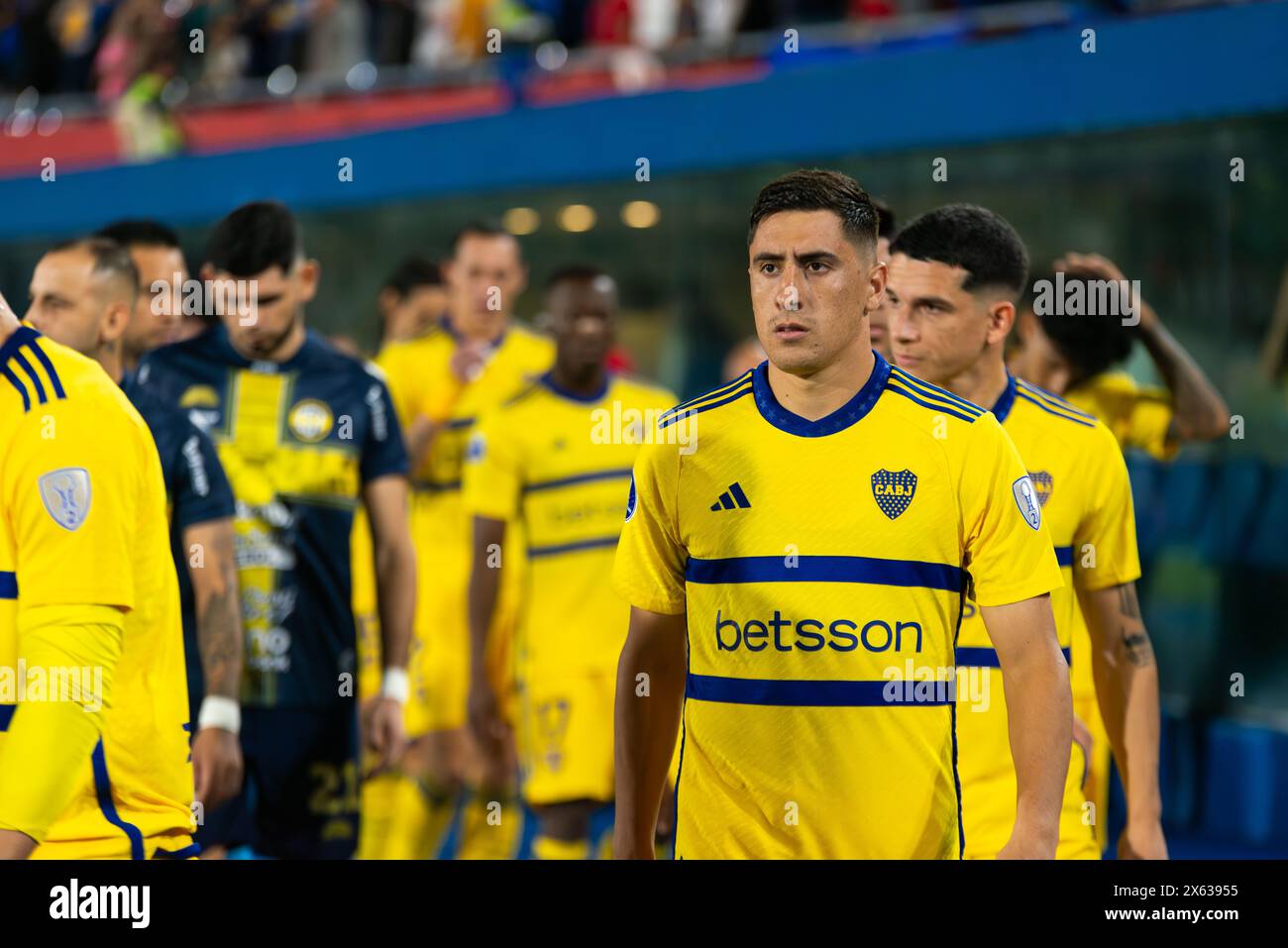 Miguel Merentiel - Sportivo Trinidense (1) v Club Atletico Boca Juniors ...