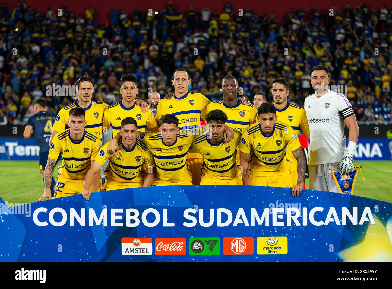 Boca Juniors formation - Sportivo Trinidense (1) v Club Atletico Boca ...