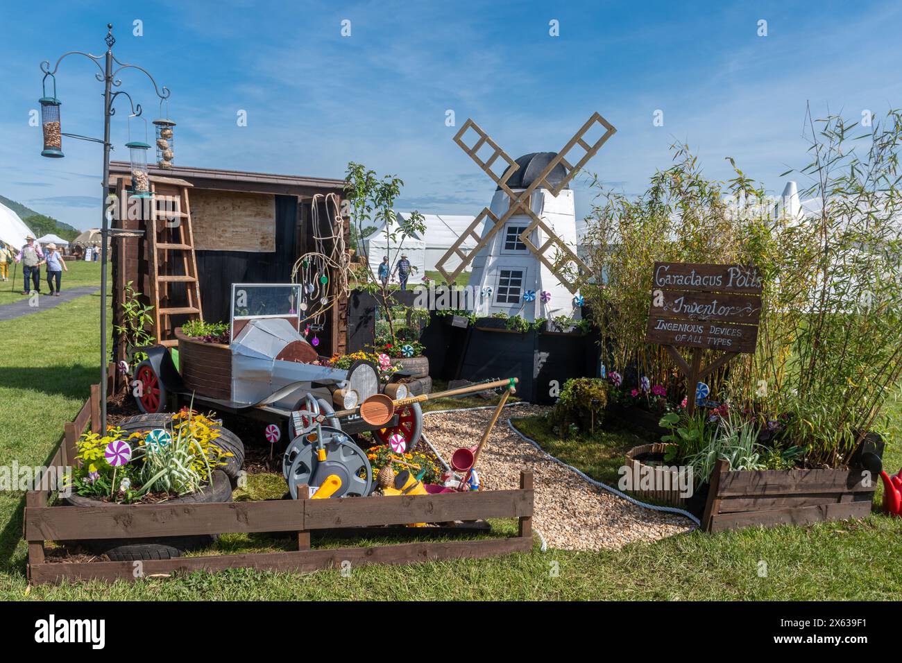 May 9th 2024. RHS Malvern Spring Festival opened today on a warm sunny ...